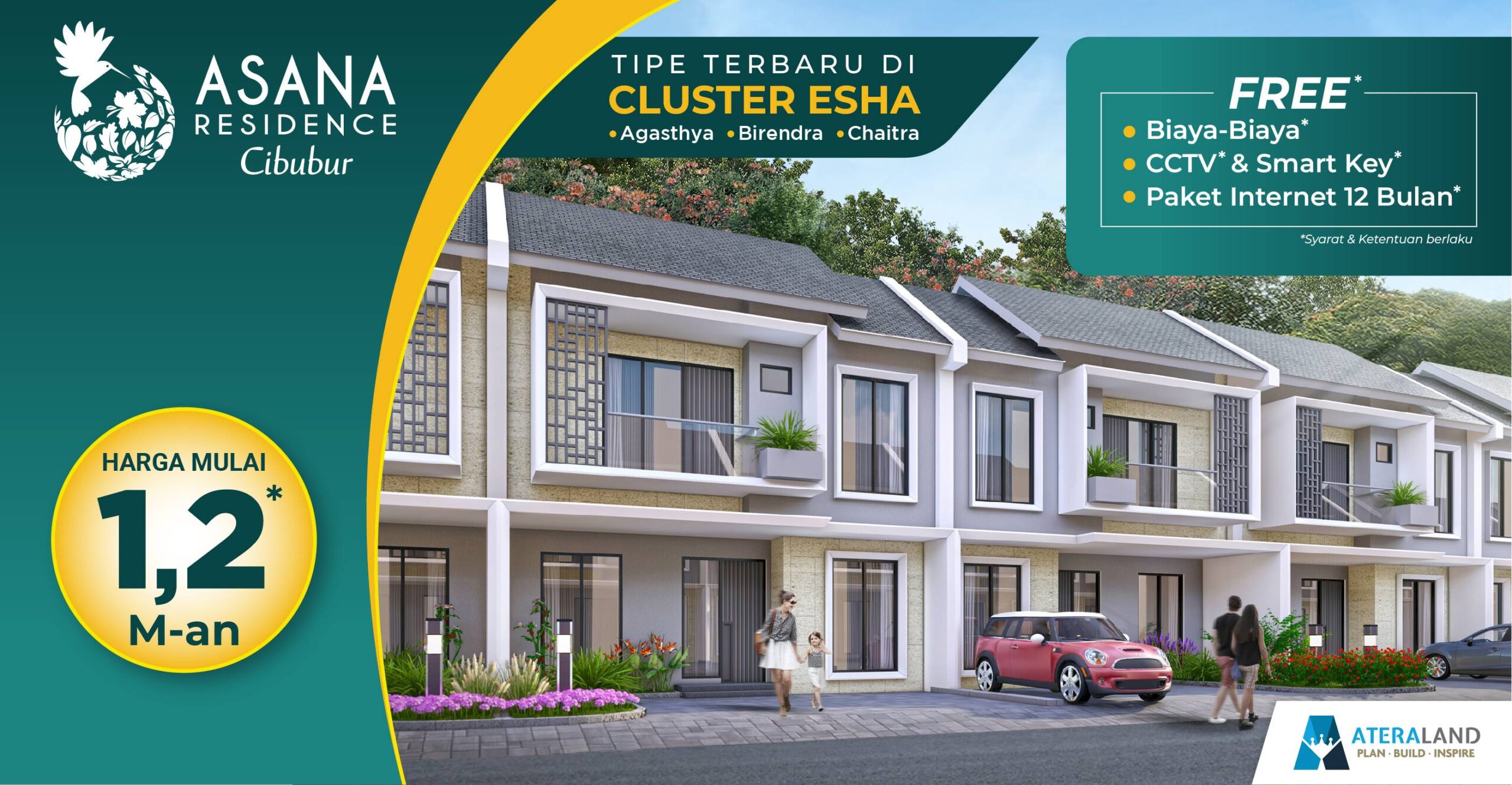 Asana Residence | Perumahan Hijau di Cibubur